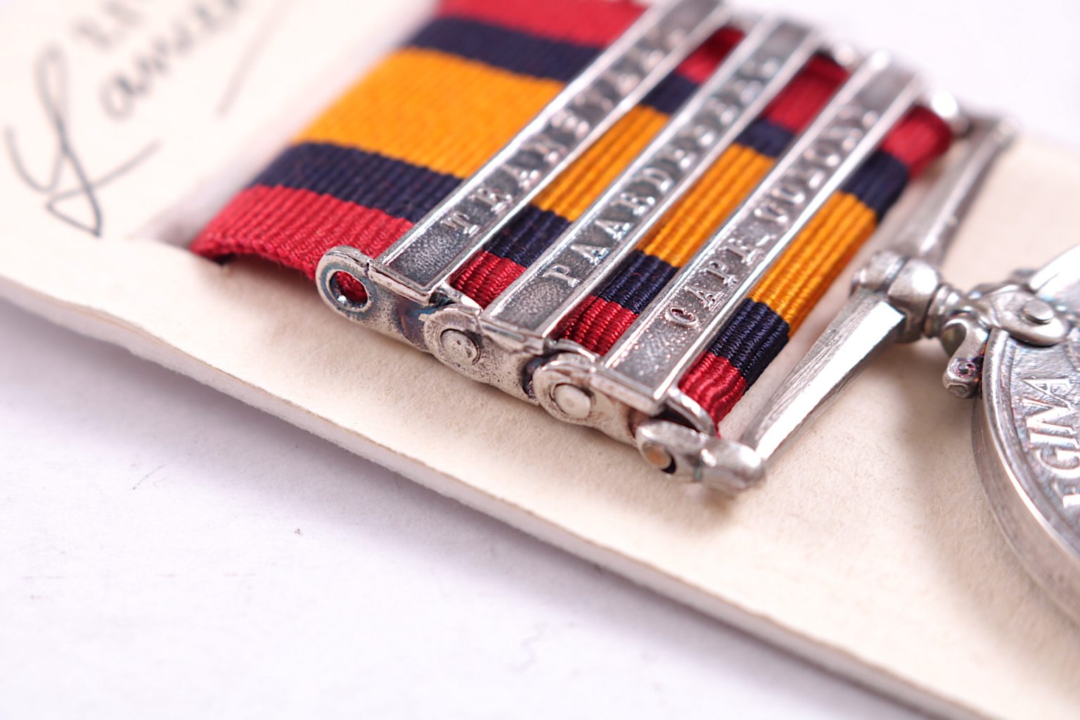 QSA Queens South Africa Medal Clasps | Blitz Militaria