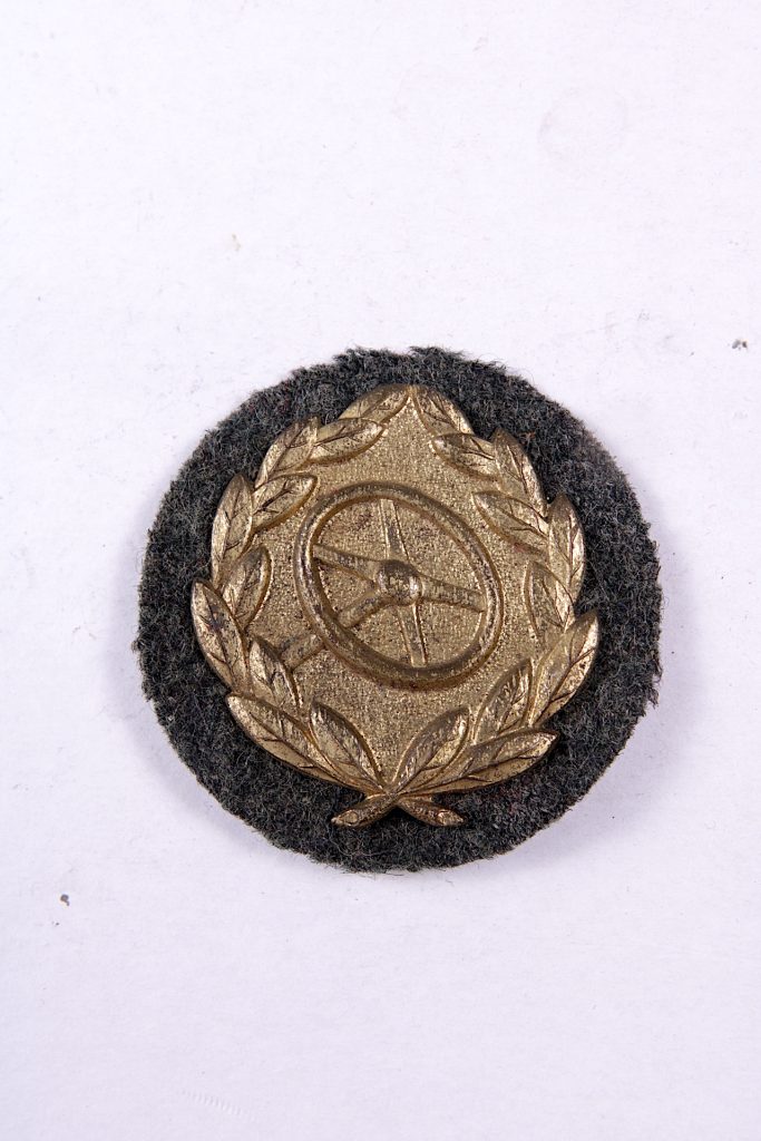WW2 German Drivers Sleeve badge Badge Gold | Blitz Militaria