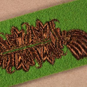 WW2 German Police General Collar Rank Tabs | Blitz Militaria