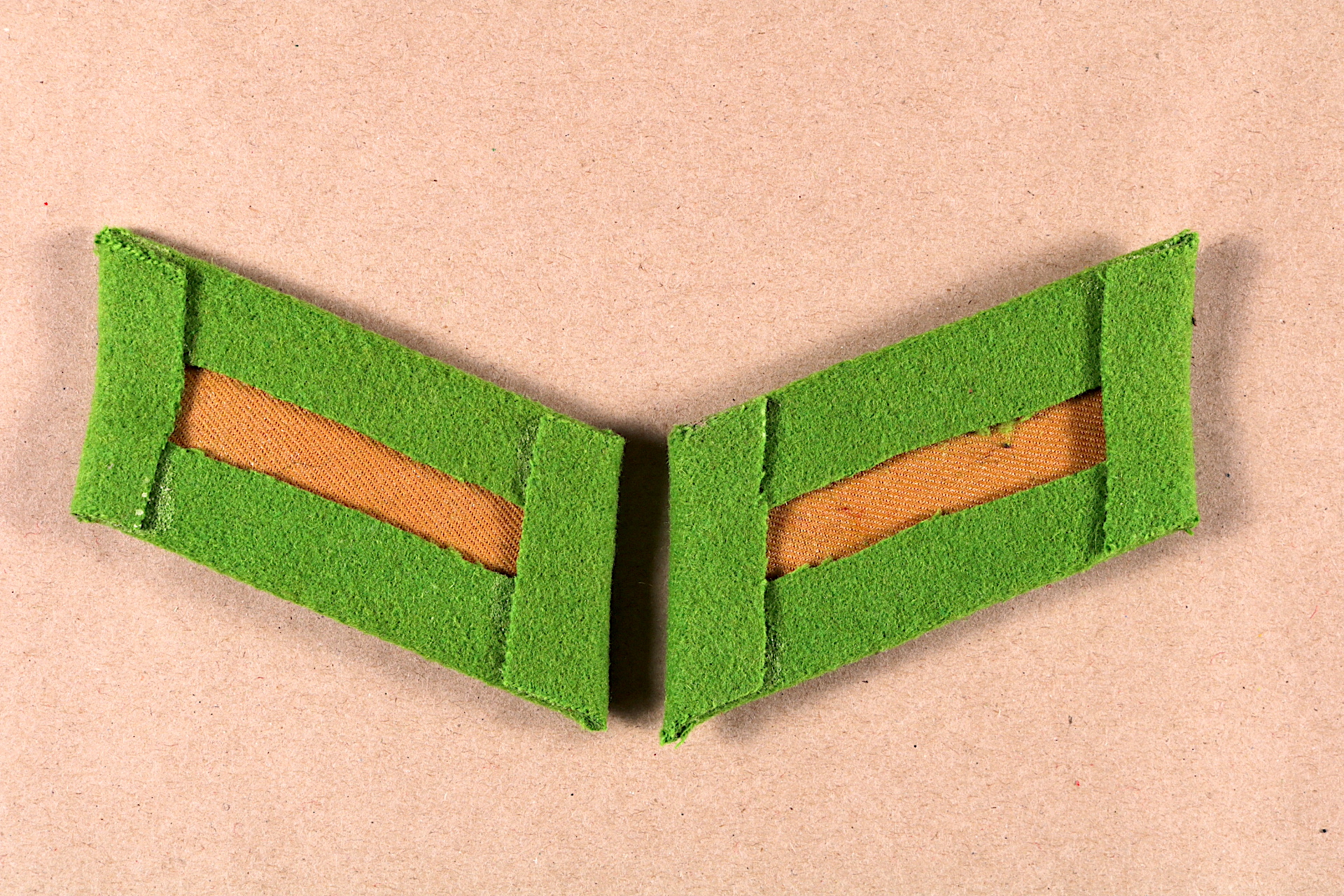 WW2 German Police General Collar Rank Tabs | Blitz Militaria